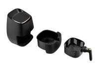 China Modern Design Oil Free Fryer 1300W 2.5 Litre Multifunction Cooker Black Color for sale