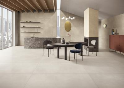 China Silent Style Ceramic Tile 750x1500mm Size For Living Room Beige Color for sale