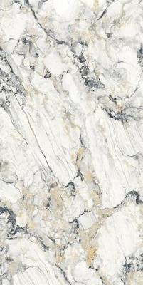 China 6mm White Gold Marble Porcelain Slab Tile ARCTIC OCEAN Compression Resistance for sale