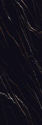 China Black Gold Porcelain Slab Tile SHARON Waterproof For Wall Paving for sale