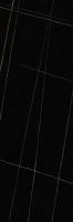 China Black Marble Porcelain Slab Tile 3 Random Patterns High Hardness for sale