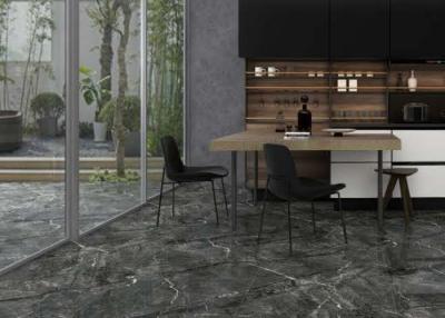 China Water Absorption 0.5​% Deep Grey Indoor Porcelain Tiles Scratch Resistance for sale