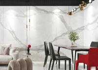 China 1200*2800mm White Indoor Porcelain Tiles and Durable with Water Absorption 0.5% for sale