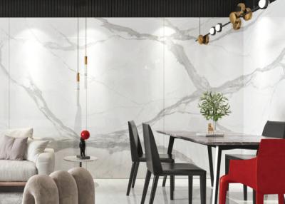 China 1200*2800mm White Indoor Porcelain Tiles and Durable with Water Absorption 0.5% for sale