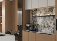 China Easy Maintenance Interior Porcelain Wall Slab 3 Patterns Perfect for Any Spac for sale