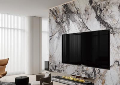 China Elegant White Polished Porcelain Tiles With Scratch And Stain Resistance For Living Room for sale