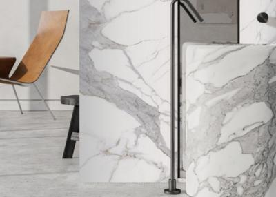China Elegant Scratch Resistant White Porcelain Floor Tiles Polished Finish For Stylish Living Spaces for sale