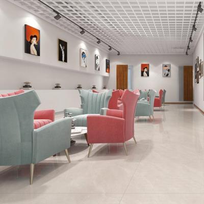 China Stain Resistant Grey Porcelain Floor Tiles Low Water Absorption for Indoor Spaces for sale