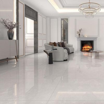 China Grey Pattern Porcelain Tiles 10mm Stain Resistant For Living Room / More 750*1500mm for sale