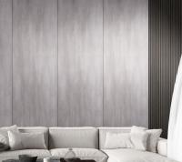 China 800*2600mm Grey Indoor Porcelain Tile Panels for Versatile Applications for sale