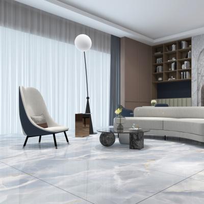 China 4 Patterned Water Resistance Porcelain Floor Tiles In White Finish for sale