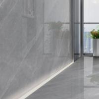 China 0.5% Water Absorption Indoor Porcelain Tiles in Grey With 4 Patterns for sale