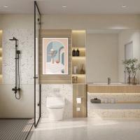 China Matt Finish Indoor Porcelain Tiles Scratch And Stain Resistant For Commercial for sale