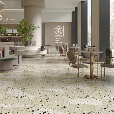China Stain And Scratch Resistant Indoor Porcelain Tile Panels Grey Random Pattern for sale