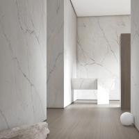 China High Chemical Resistance Indoor Porcelain Tiles In Polished White Color for sale