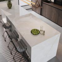 China Glazed Marble Look Porcelain Tile for Floor and Wall Design Gray Slab for sale