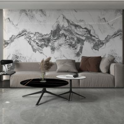 China 9mm Thickness Indoor Porcelain Tiles with Glossy Finish and Less Than 0.5% Water Absorption for sale