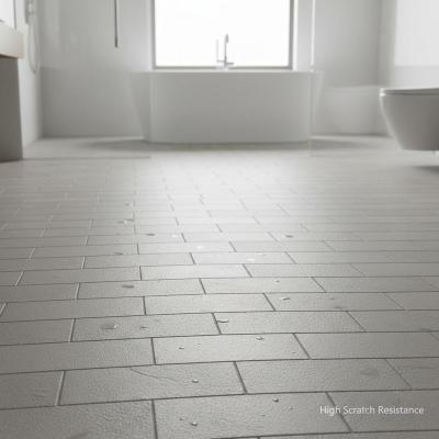 China High Scratch Resistance Porcelain Bathroom Floor Tile Slightly Textured Surface Providing Slip Resistance and Stylish Flooring for Bathrooms for sale