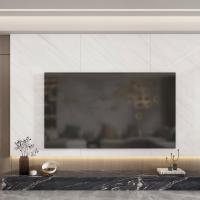 China Rectified Edge Marble Look Porcelain Tile Suitable Indoor Outdoor Floor Wall High Stainresistance Easy Cleaning Surface for sale