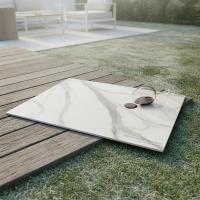 China Frost Resistance Marble Look Ceramic Floor Tile Featuring High Stainresistance Perfect for Indoor Outdoor Applications for sale