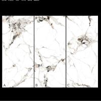 China Water Absorption less than 0.5 percent porcelain bathroom floor tile offering random patterns excellent choice for bathroom renovation and construction for sale