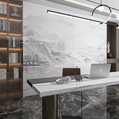 China Random Patterns Marble Look Porcelain Tile Offering Moderate To High Slipresistance Ideal for Interior and Exterior Surfaces for sale