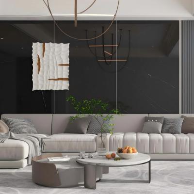 China Moderate To High Slipresistance Marble Look Porcelain Tile 9mm Thick Ideal For Office Hotels And Retail Spaces Requiring Flooring for sale