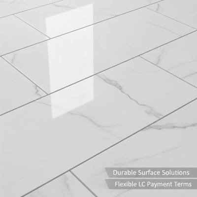 China Glazed Porcelain Tile Marble Look Porcelain Tile Providing Durable Surface Solutions with Flexible L C Payment Team Terms for sale