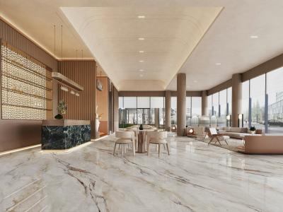 China Porcelain wall slate 800x800 porcelain floor tiles water absorption less than 0.5 percent designed to withstand heavy and maintain visual appeal for sale