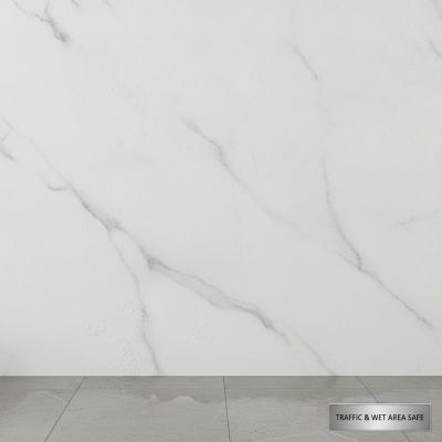 China Porcelain wall slate Marble Look Porcelain Tile featuring Moderate To High Slip Resistance suitable for wet areas and high traffic zones for sale