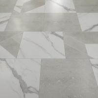 China Marble Look Porcelain Cement Look Tile Pattern 8 Random Patterns Providing Durable Surface Covering with Elegant Appearance for sale