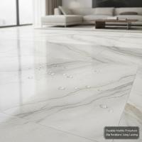 China Durable Marble Look Porcelain Tile Offering Moderate to High Slip Resistance Designed for Long Lasting and Safe Flooring for sale