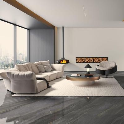 China Low Water Absorption Marble Look Porcelain Tile 10mm Thickness Payment Team TT Ideal for Indoor and Outdoor Applications Long Lasting Finish for sale