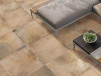China Hand Painted Cement Look Porcelain Tile , Bright 300x300 Floor Tiles for sale