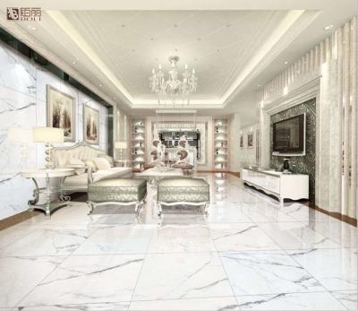 China 3D Inkjet Matt Finish Carrara Ceramic Wall Tiles 300 X 1200 Mm Size for sale