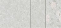 China Light Grey Color Onyx Indoor Porcelain Tiles Wall Cladding Marble Tile 30x60 cm Size for sale