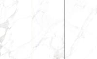 China Carrara White Color Glossy Bathroom Wall Ceramic Tiles 30x60 Size / Marble Look Floor Tile for sale