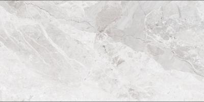 China Polished Glazed Full Body Porcelain Floor Tile 600x1200mm Light Grey Color for sale