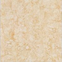 China Anti Scratch Porcelain Bathroom Tile , Yellow Polished Porcelain Tile for sale