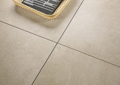 China Rustic Semi Polished Modern Porcelain Tile Lapato Beige Texture Good Look 600x600 Mm for sale