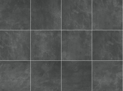 China 600x600mm Size Random Inkjet Printing Black Color Porcelain Floor Marble Tile Lappato Tile for sale