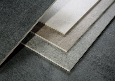 China 300x300 Mm Size Non Slip Glazed Ceramic Tile For Living Room Waterproof Black Color for sale
