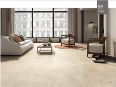 China Porcelain Indoor Outdoor 600*600mm Patio Floor Tiles Beige Color Wear Resistant for sale