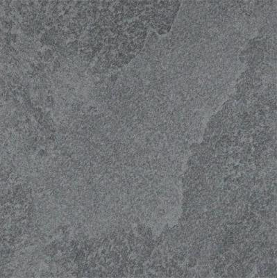 China 600x600mm Black Matte Surface Rectified Rustic Porcelain Tiles Indoor Floor Tile for sale