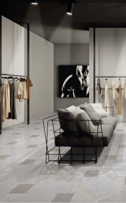 China AAA Grade Cement Look Porcelain Tile For Hallways Heat Insulation Flooring On Tiles for sale
