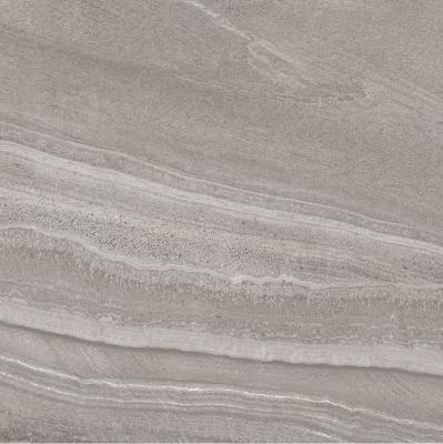 China Grey Matte Tile Non Slip Ceramic Tiles / Floor Porcelain Tile For Bathroom Or Toilet for sale