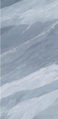China 1200x2400 Full Polished Glazed Big Grey Bathroom Marble Ceramic Wall Tiles Living Room Porcelain Floor Tile for sale