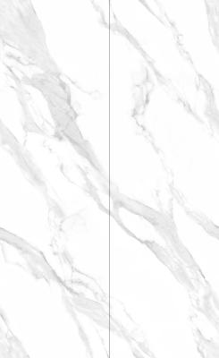 China Modern Porcelain Tile Big Size 800*2600mm Newest Design High Quality Carrarra White Marble Porcelain Slabs Floor Tiles for sale