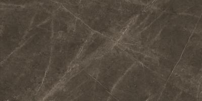 China Large Format 750x1500 Brown Color Marble Look Polished Porcelain Tile Slab Indoor Porcelain Tiles Large Ceramic Bathroom for sale