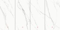 China Glazed Polished Large Slab 90*180cm Marble Look Floor Tile for sale
